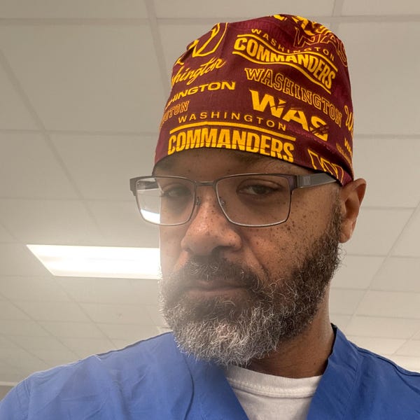 Men/women Surgical Scrub Cap Lined Super Mario Bros Mario and Luigi 100 ...