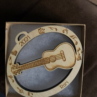 Ukulele, Ukulele Ornament, Personalized Ukulele Gift, Ukulele Christmas ...