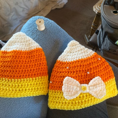 Crochet Candy Corn Hats - Etsy