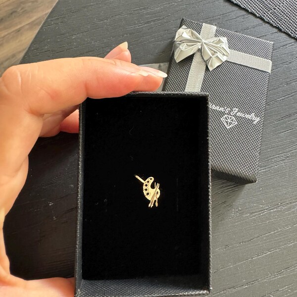 New 14k Yellow Gold Puerto Rican Charm Pendant - Etsy