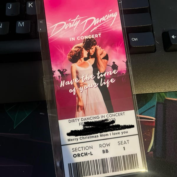 Custom Laminated Event Ticket: Personalized Keepsake Souvenir - Etsy