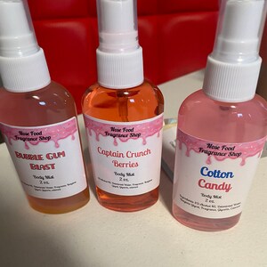 Birthday Cake Body Spray Birthday Cake Body Mist Birthday | Etsy