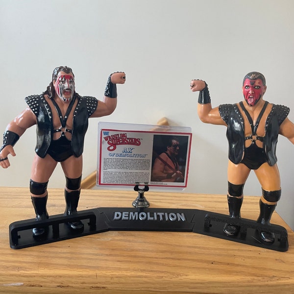 Smash Demolition WWF LJN Inspired XOX Custom Rubber Type Full Size 8 ...