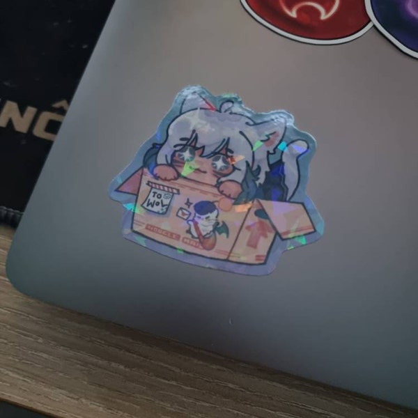 OMORI Silly Character Sticker Skrunkly OMORI, Aubrey, Kel, Hero, Mari ...