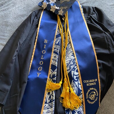 Handmade Metallic Polynesian Graduation Stole - Etsy