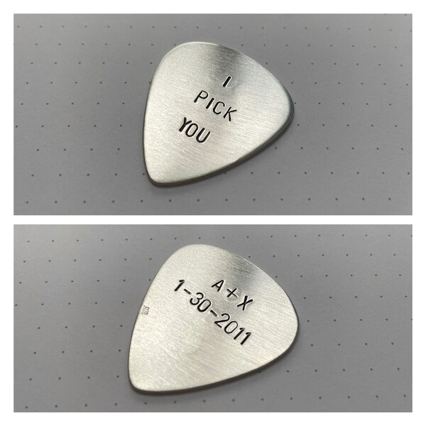 Sterling Silver Guitar Pick With I Pick - 925 GP887 - Original Creator ...