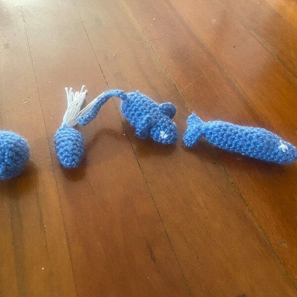 Salty Sardine | Crochet Cat Toy | Crochet Pattern | Easy | Beginner ...