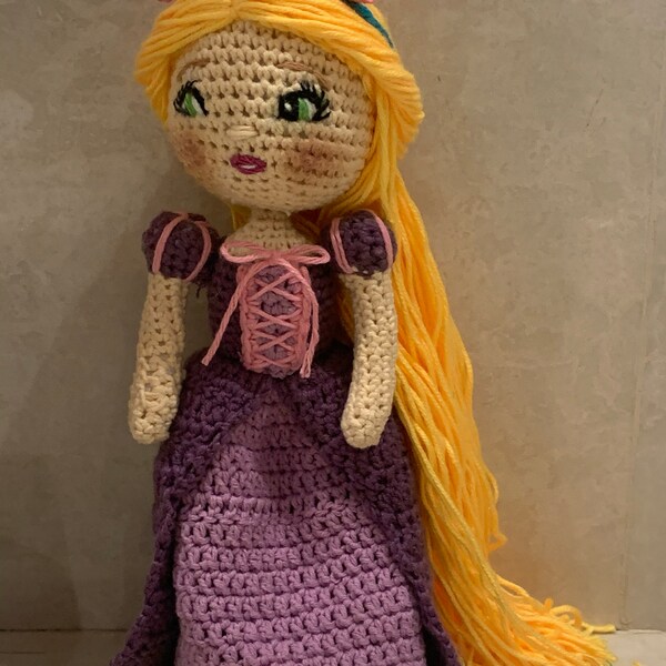 Princess Maeve Amigurumi Crochet Doll - Irish Celtic Gaelic Fairytale ...