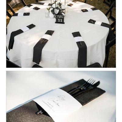 Wedding Napkin Ring Template, Paper Napkin Ring Template, Napkin Rings ...