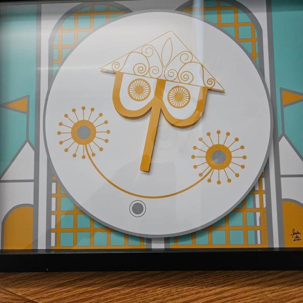 8 Bit Art Super Mario Bros 2 Art Video Game Decor 3D Art Birdo Print ...