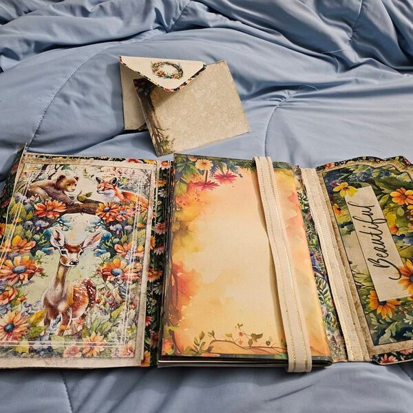 SQUEEZE THE DAY a Lemonade Stand Folio & Journal Kit, Papercraft ...