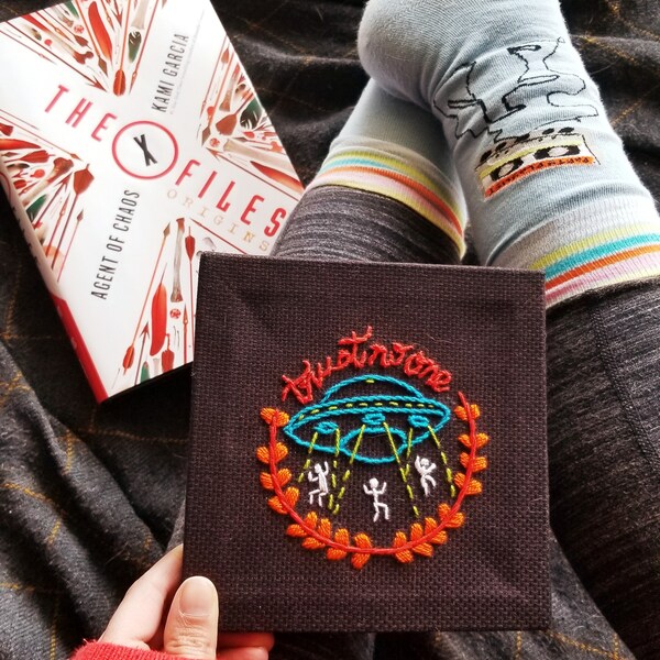 Trust No One | Digital Hand Embroidery Pattern | PDF Digital Download ...