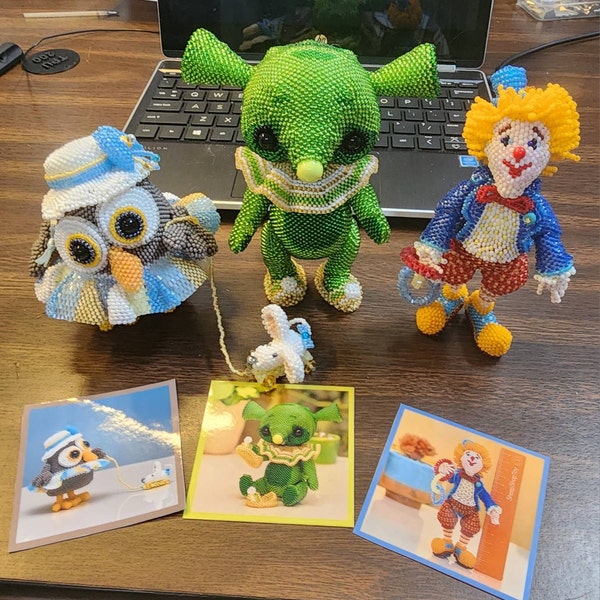 Beading Peyote Stitch Cactus With Flower | Detailed Pattern Tutorial ...