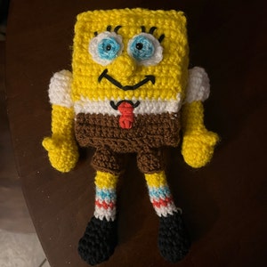 Crochet Pattern - Spongebob Squarepants - Etsy