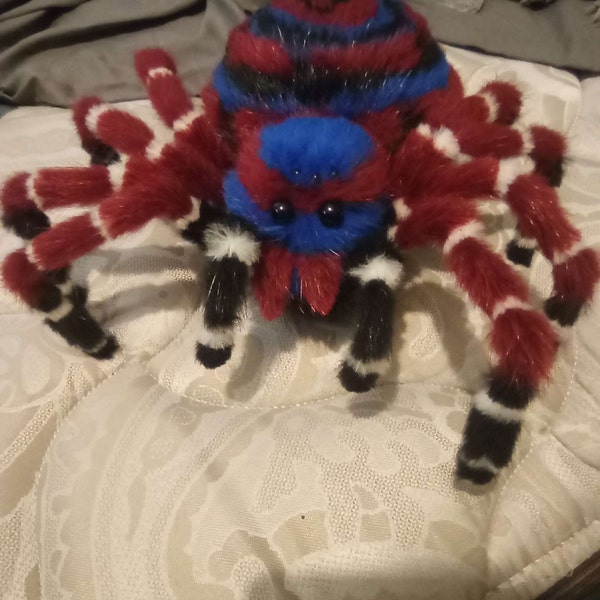 Madam Octa Spider Plush- Art Doll Creature- Poseable Art Ooak- "cirque ...