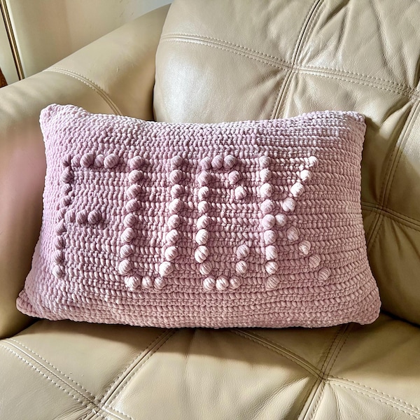 Crochet FUCK Pillow Pattern, Amigurumi Pdf Tutorial, Inappropriate Gift ...