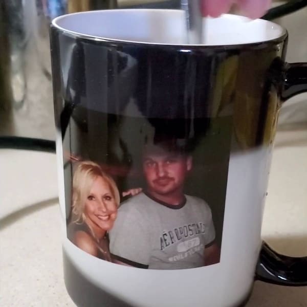 Personalized Hidden Message Magic Coffee Mug Secret Message Color ...