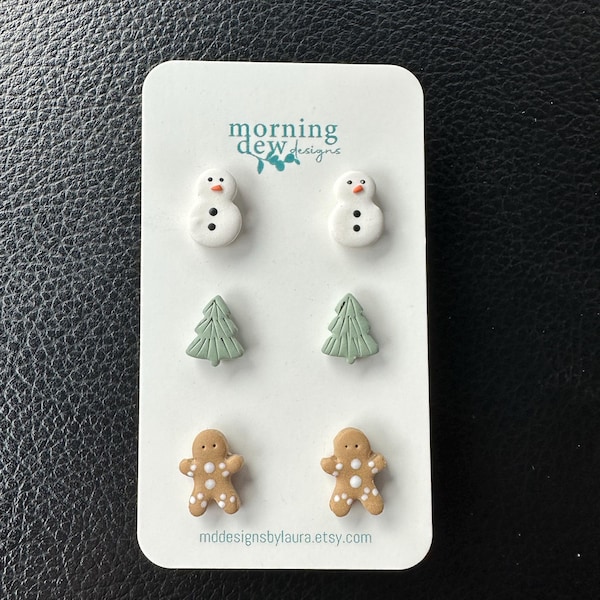 Polymer Clay Gift Tags Christmas Tags Thank You Tags Mr. & Mrs. Tags - Etsy