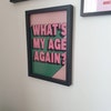 Blink 182 What's My Age Again Lyrics Print A0 A1 A2 A3 A4 A5 Rock Pop ...