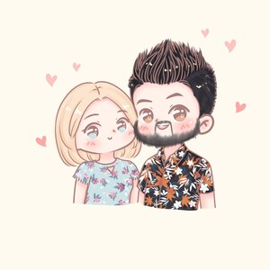 Custom Kawaii OC Portrait Cute Chibi Y2K Anime Cartoon - Etsy