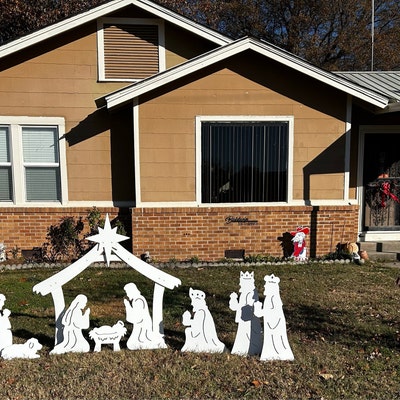 Complete Medium Holy Family Nativity Set - Etsy