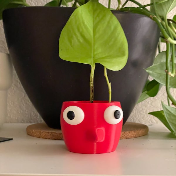 Pikmin Planter Pots 3D Printed - Etsy