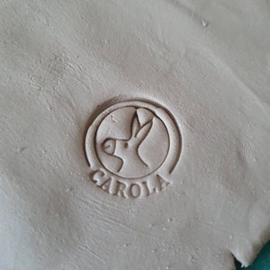 Custom Pottery Stamp, Acrylic Stamp for Ceramics, Custom Stamper for ...