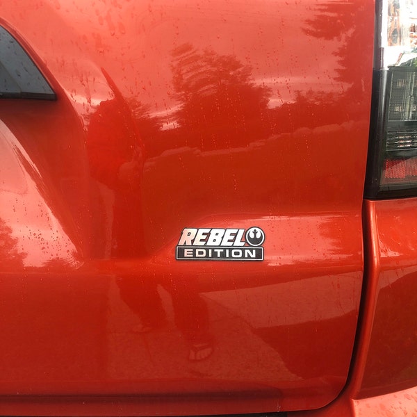 Custom REBEL EDITION Automobile Car Emblem - Etsy