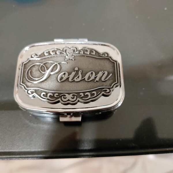 Poison Victorian Pill Box Goth Witchy - Etsy