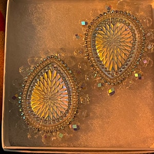 Beautiful Hand Beaded Multi-color Indian Tear Drop | Etsy