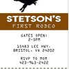 Editable Bull Ride Birthday Invite Invitation 5x7 Digital Instant ...
