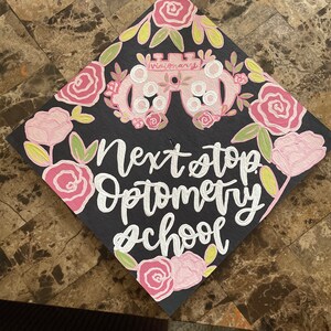 Painted Graduation Cap Custom Graduation Cap Topper Cactus Graduation ...