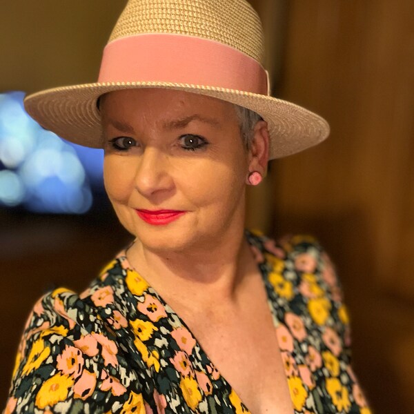 Genuine Ecuadorian White Panama Hat Handwoven Toquilla Palm Hat in ...