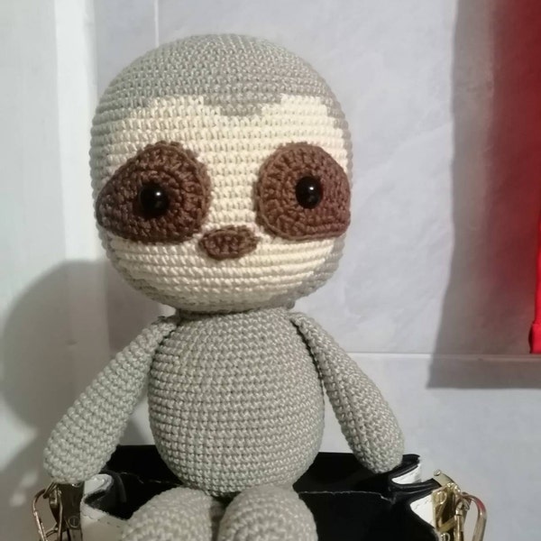 E-book Crochet Pattern Amigurumi Sloth Juliet PDF - Etsy