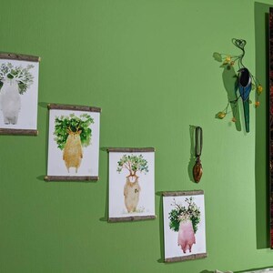 Ash Tree Spirit Postcard Watercolor Postcard Illustration | Etsy