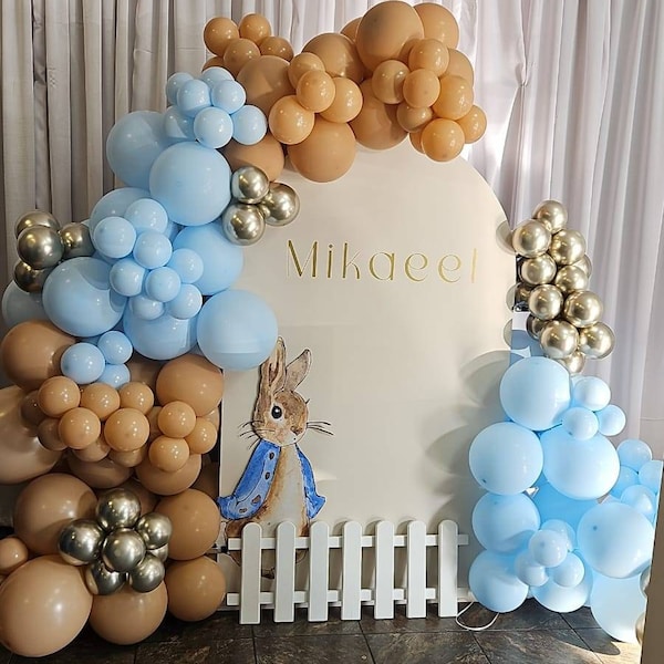 Peter Rabbit Big Decor Cutout, Blue Bunny Birthday, Rustic Flopsy Bunny ...