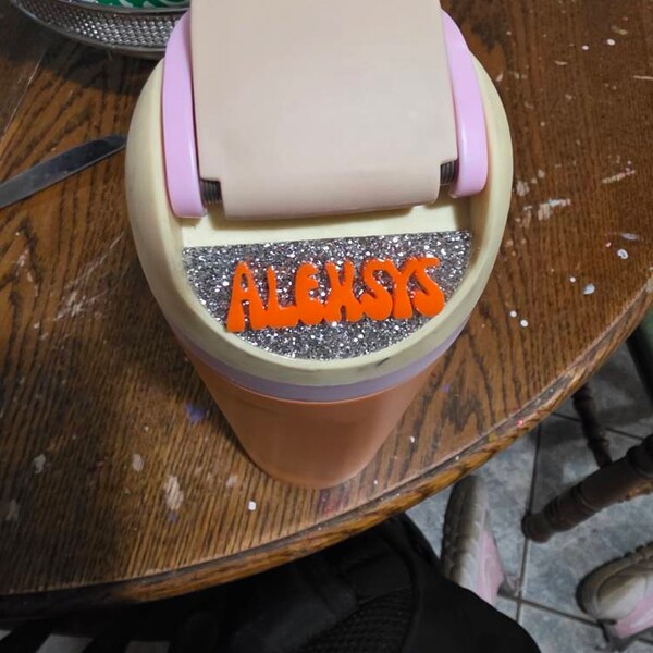 3D Personalized NAME Straw Topper | Made for Stanley Straws 10mm | Cup ...