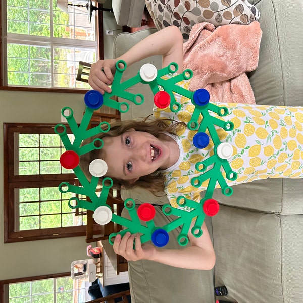 3D Printed Lego-inspired Giant Wreath - Etsy