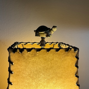 Lamp Finial: Novelty Flag for the 4th of July Dark Brass - Etsy