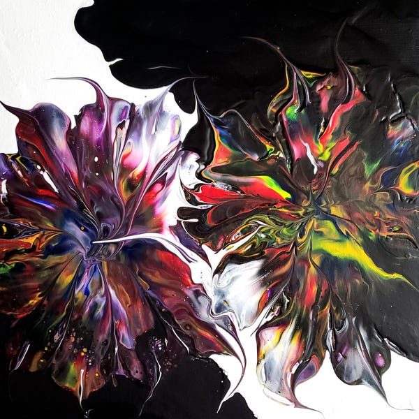 Canvas Stands With Handle for Acrylic Pouring 3 Inches Tall, Set of 2 ...