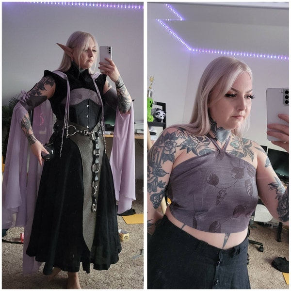 Vintage Vogue 7365 Cocktail Halter Bias Cut Backless Dress Downloadable ...