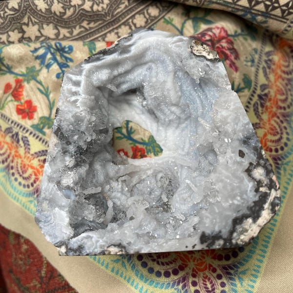 1.8oz Rare BLUE Husk SAGINITE, EYE Lake Superior Agate Plus I Always ...