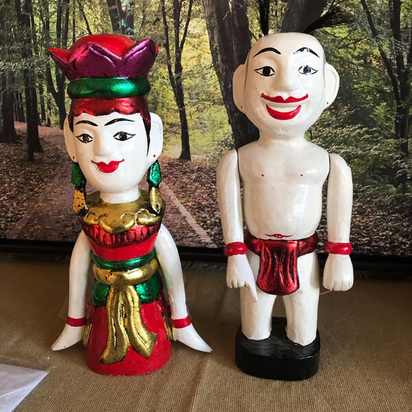 Large Vietnamese Water Puppet – Handmade Lacquer Marionette Figurine - Etsy