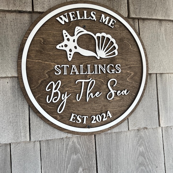 Custom Logo Sign, Custom Home Sign, Natural TEAK WOOD Sign, Handmade ...