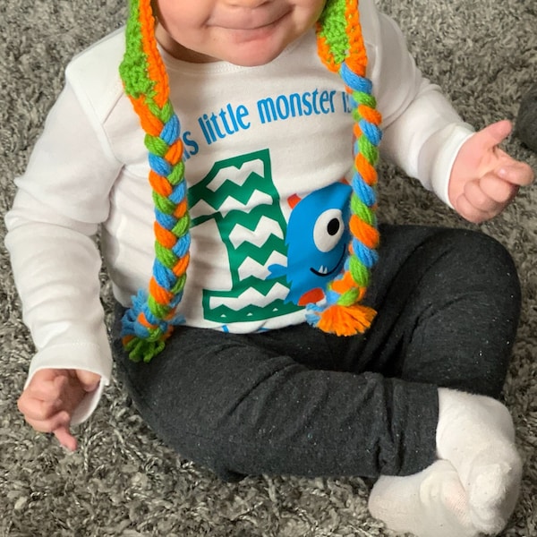 Monster Birthday Party, Monster Birthday Outfit Boy, Boy First Birthday ...