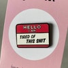 Sushi Rolls Not Gender Roles Enamel Pin Intersectional Feminist Pin ...