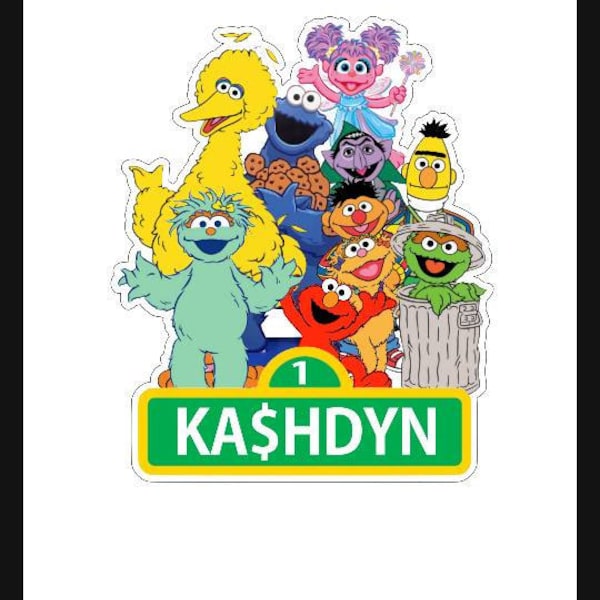 Custom BEBEFINN Cake Topper /12 Cup Cake Toppers Party Decorations ...