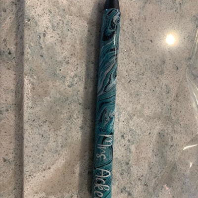 Hydro-dipped Glitter Pens, Hydro Drip Gel Pens, Marbled Ink Foiled Pens ...