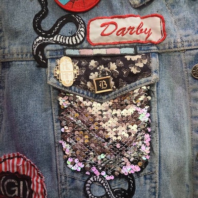 Angel Wings Goth Patch - Etsy