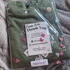 Mushroom Embroidered Tote Bag Handmade Canvas Tote Forestcore Bag ...